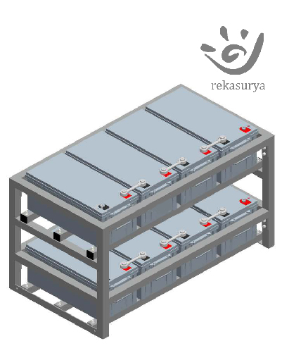 DISTRIBUTOR PRODUK PLTS | JUAL MEKANIKAL-BATTERY SUPPORT [RAK BATERAI ...
